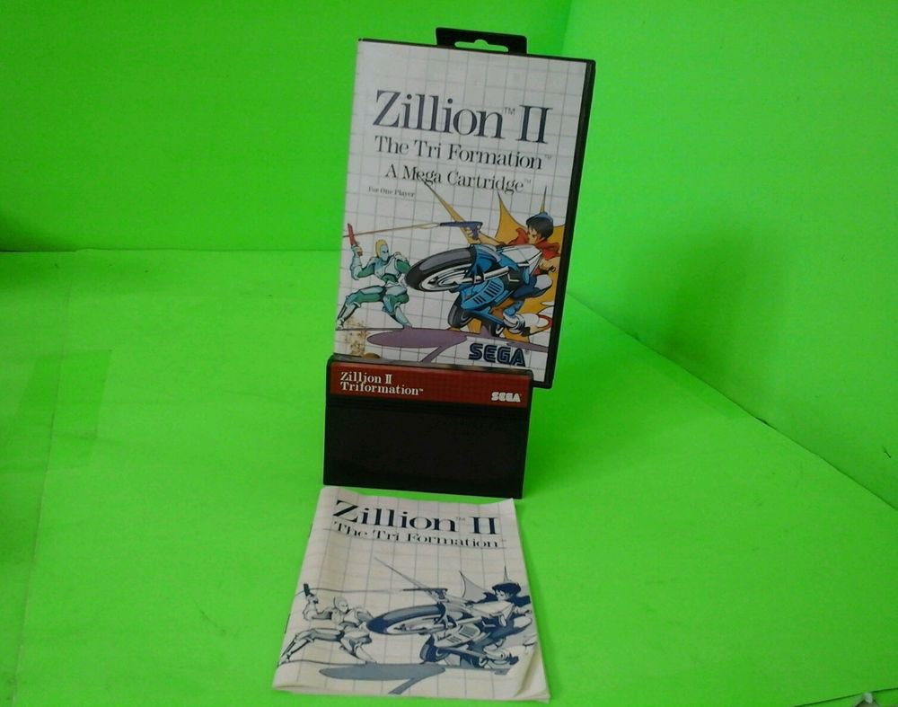 Zillion II The Tri Formation COMPLETE Sega Master System - FAST FREE ...