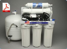 Apex 50 5 Stage Reverse Osmosis Drinking Water System - USA Made & Free ...