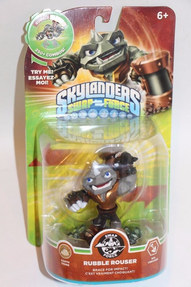 Skylanders Swap Force TRAP TEAM RUBBLE ROUSER NEW SEALED Ships Same Day