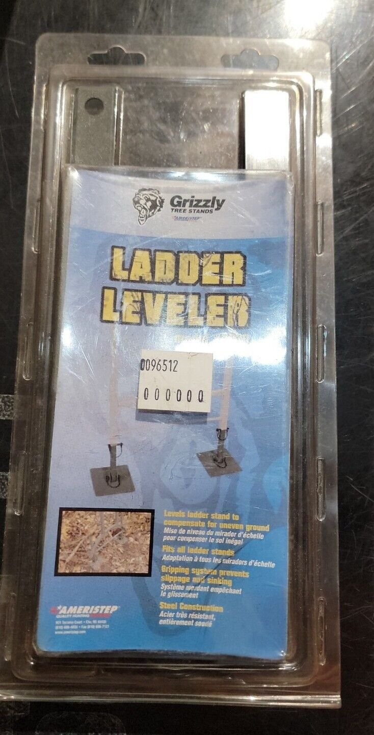 Ladder Leveler Grizzly Tree Stands 9920 for Uneven Ground Ameristep ...