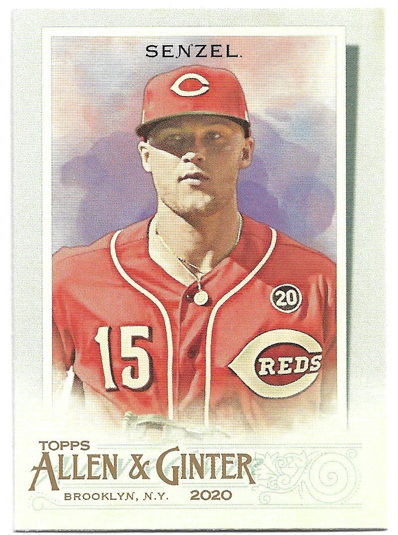 NICK SENZEL 2020 Topps Allen & Ginter Baseball Card #55 FREE SHIPPING ...