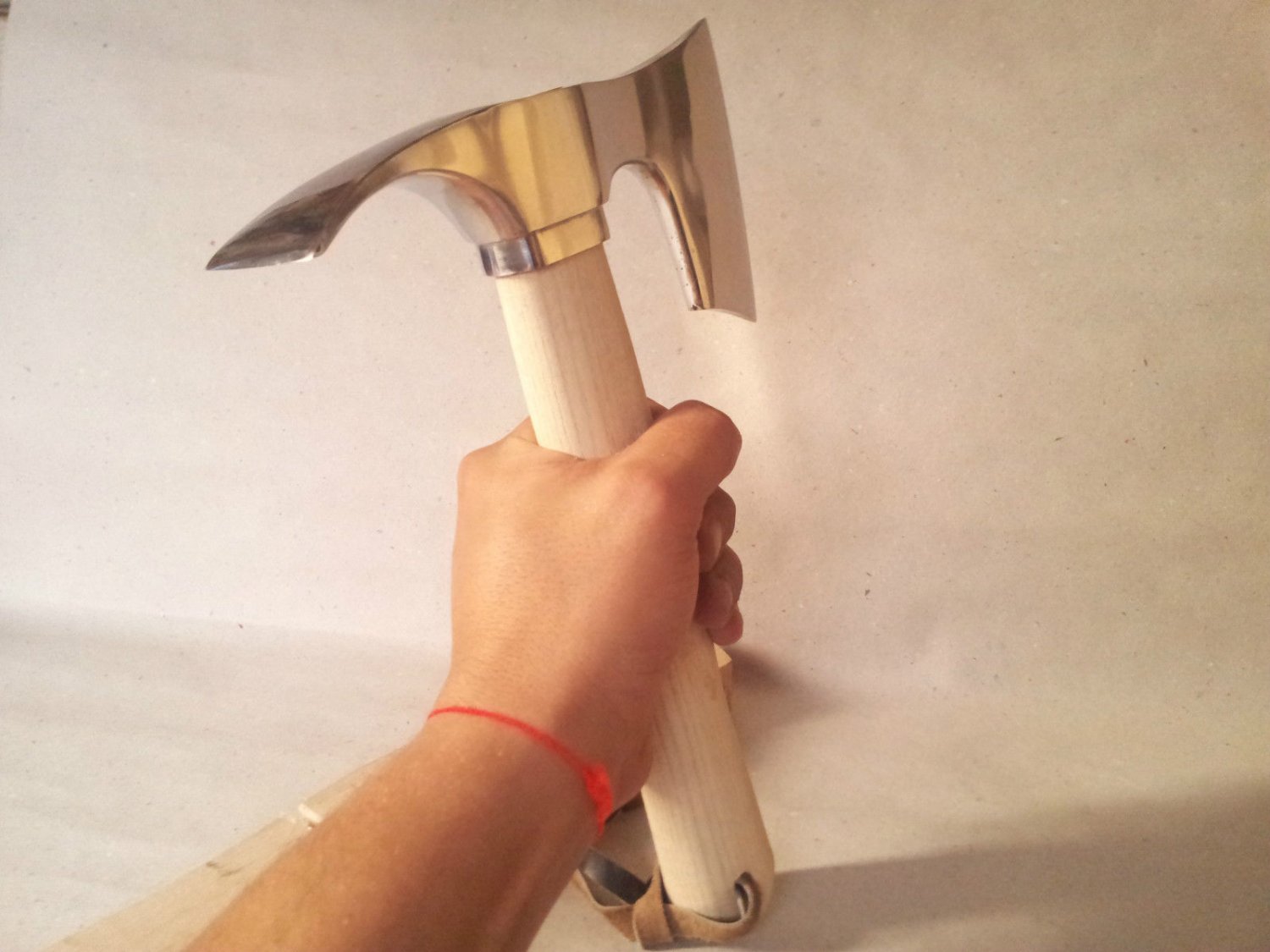 GOOSE WING BEARDED HATCHET PICK AXE TOMAHAWK WITH ADZE BLADE -TWO ...