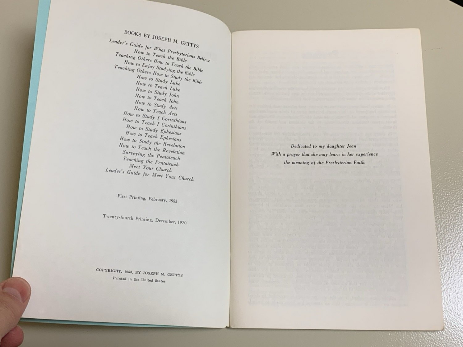 What Presbyterians Believe - Westminster Confession - Joseph M. Gettys