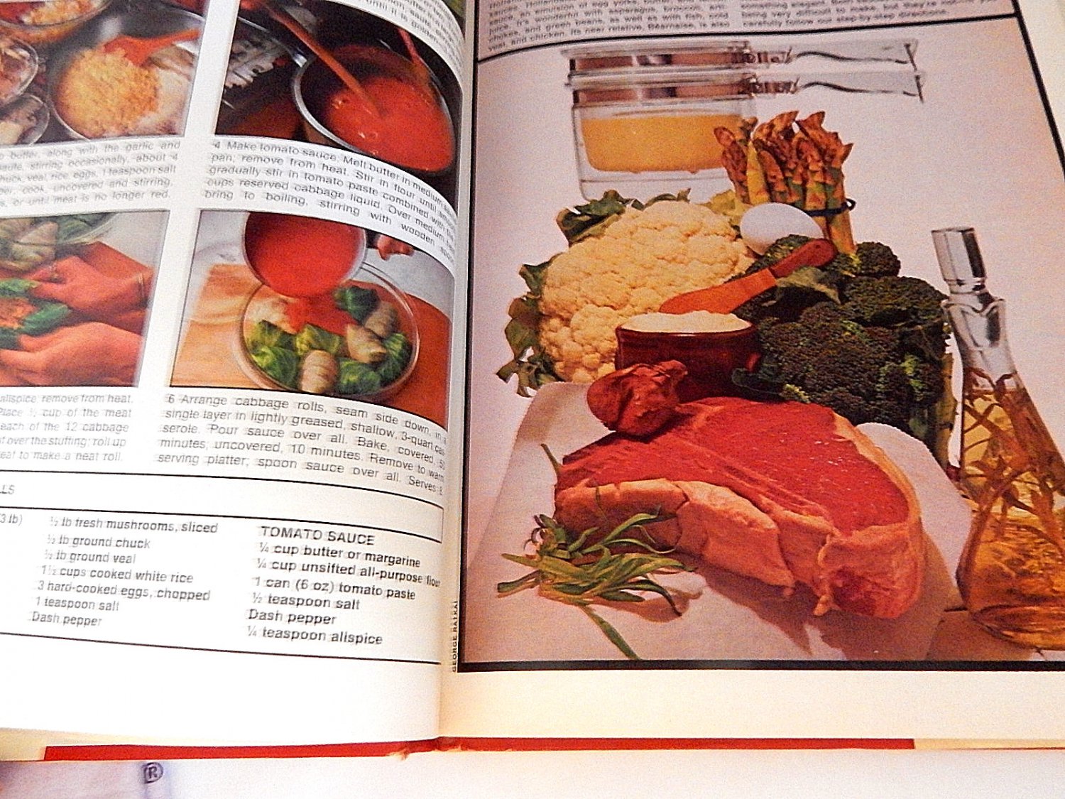McCall's Cooking School Cookbook Recipe Book Vintage 1976 Hardcover ...