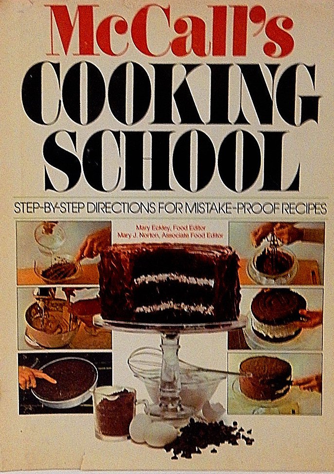 McCall's Cooking School Cookbook Recipe Book Vintage 1976 Hardcover ...