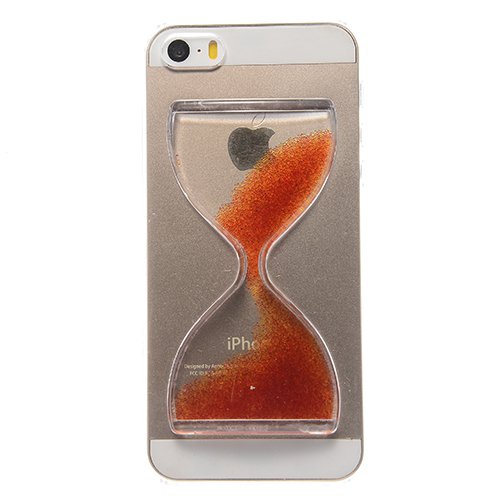 Phone Cases For Iphone 5S 5 Sand Clock Sand Glass Transparent Cove ...