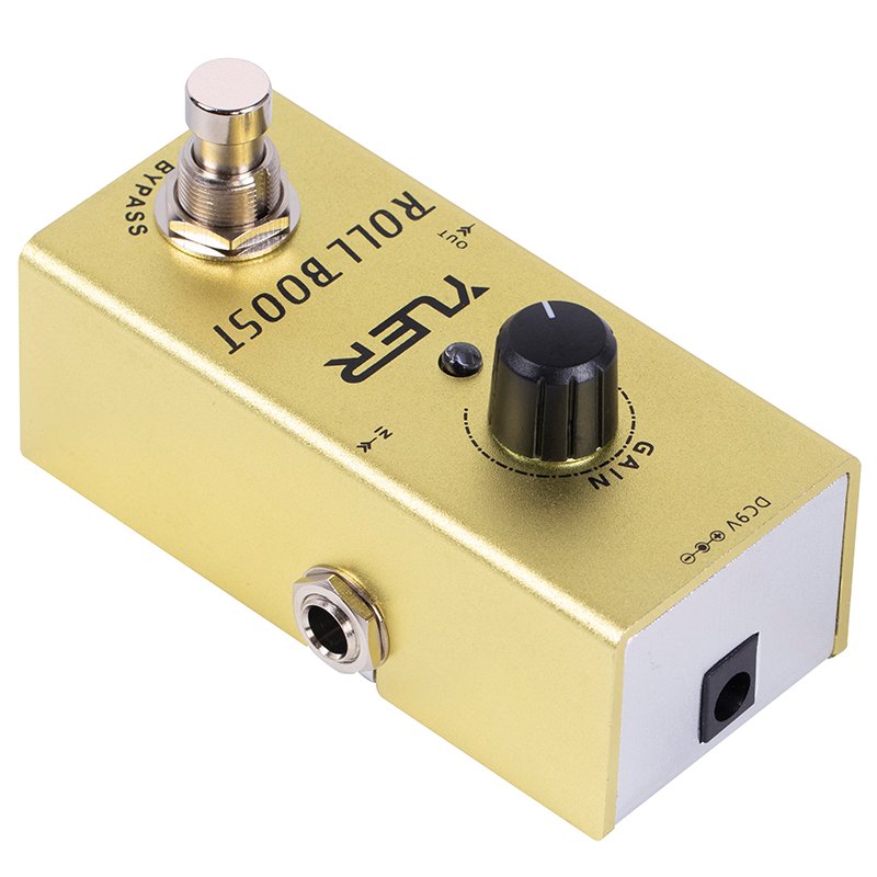 YUER Roll Boost Electric Guitar Effects Pedal True Bypass