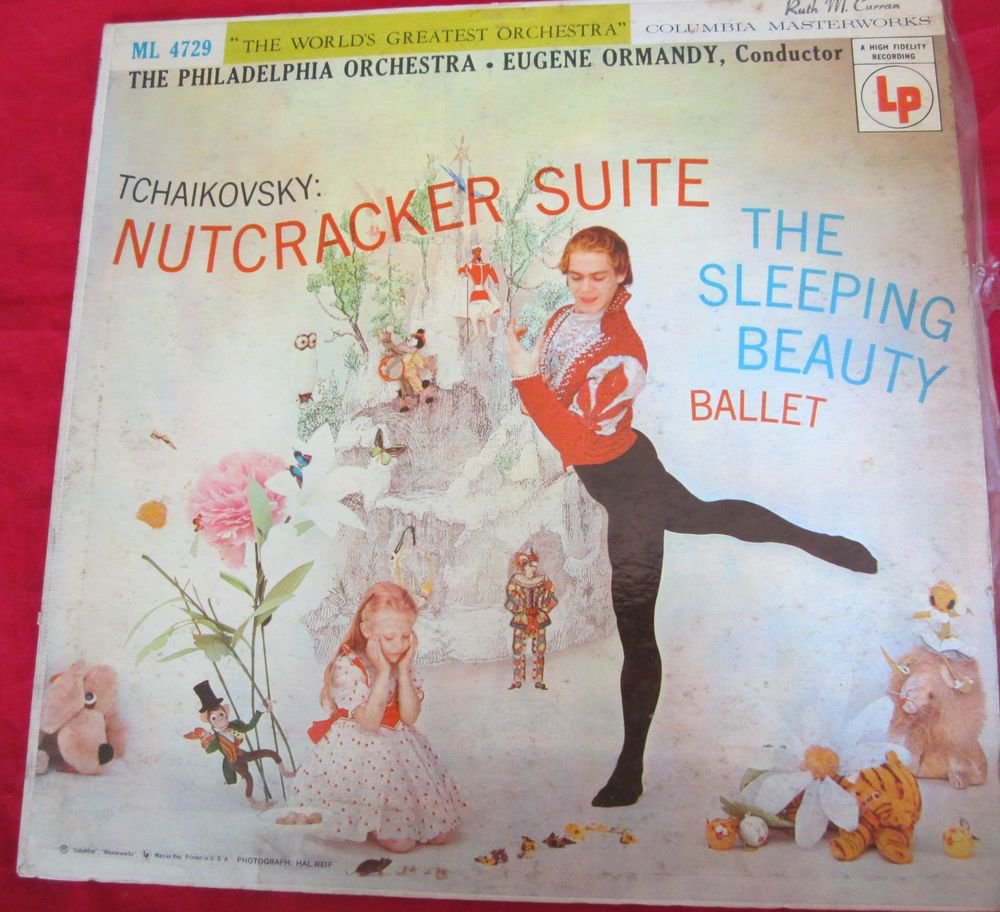 Tchaikovsky Nutcracker Suite Sleeping Beauty~vintage Lp Record~eugene