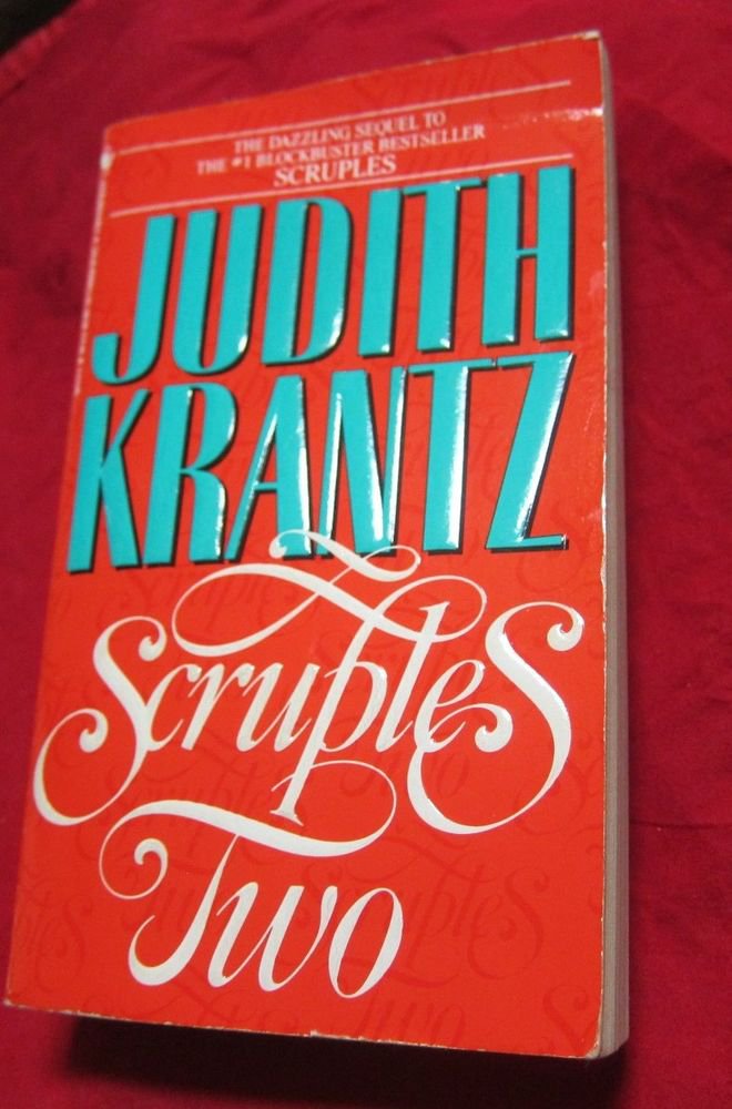 Scruples Two by Judith Krantz~Paperback book~FREE US SHIPPING