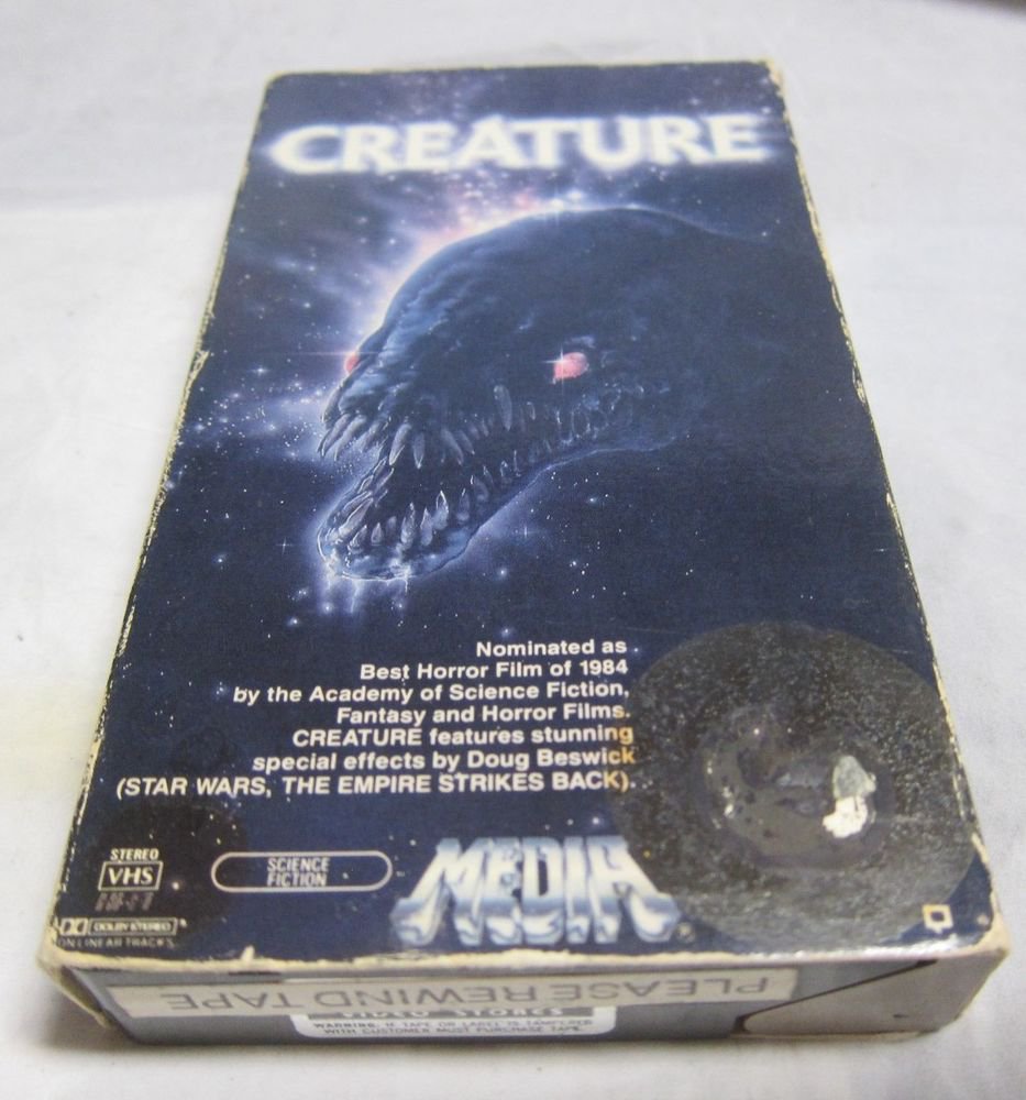 Creature (VHS/video tape/videotape 1985)~Klaus Kinski Stan Ivar Wendy ...