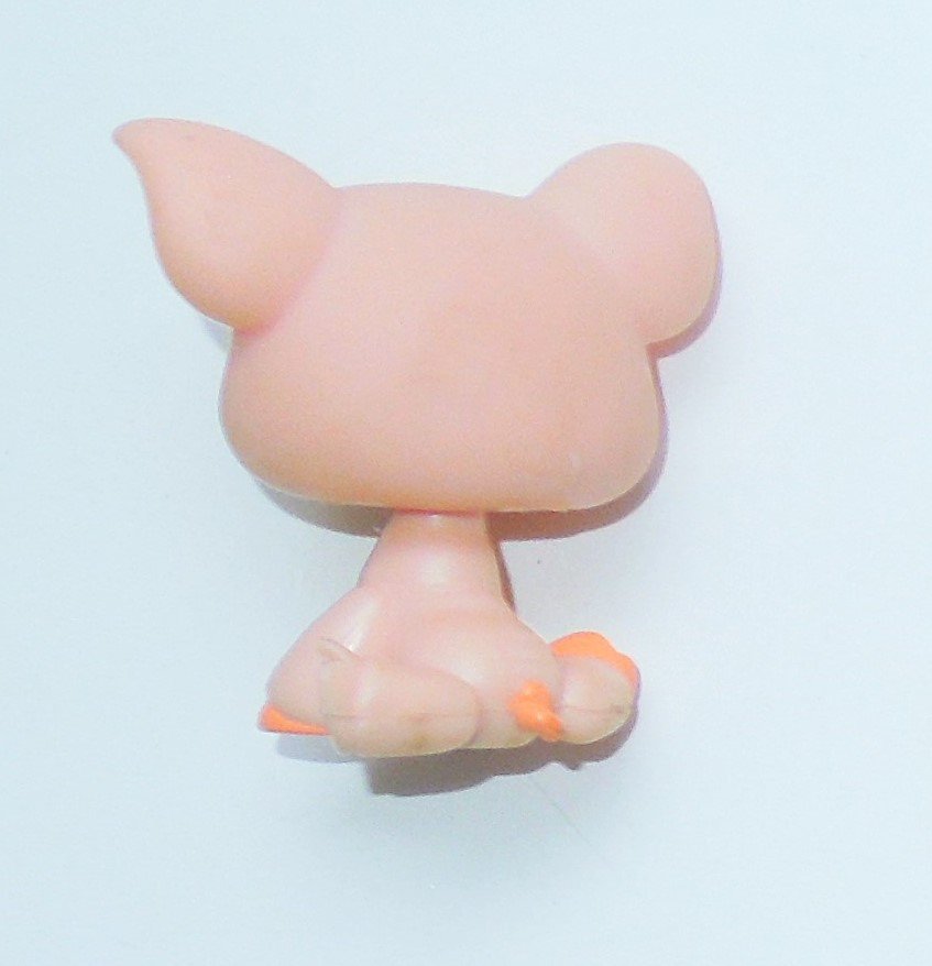 2008 Hasbro Littlest Pet Shop LPS #885 Peach Barnyard Piglet