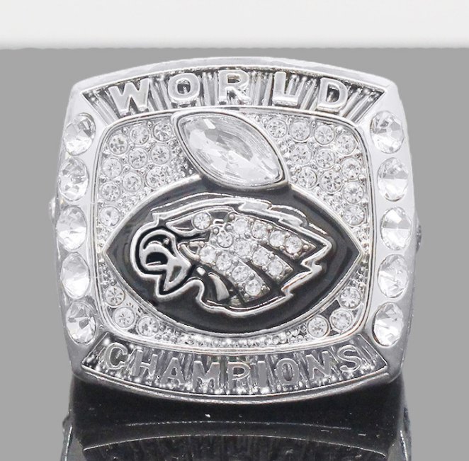 2017 2018 Philadelphia Eagles LII Super Bowl Championship ring WENTZ Or ...