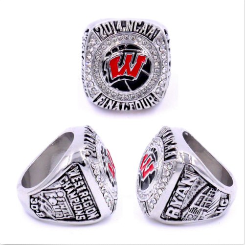 2014 Wisconsin Badgers NCAA Final Four Championship ring Size 11 US ...