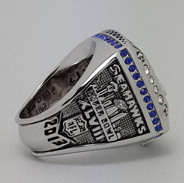 Custom Name for 2013 Seattle Seahawks XLVIII Super Bowl Championship ...