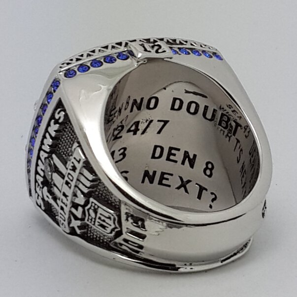 Custom Name for 2013 Seattle Seahawks XLVIII Super Bowl Championship ...