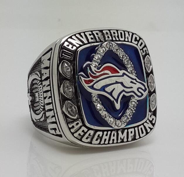 Custom Name for 2013 Denver Broncos AFC Championship ring Size 8 9 10 ...
