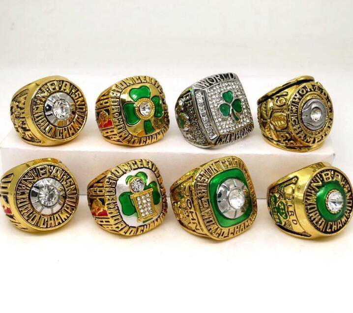 A set 1968 1969 1974 1976 1981 1984 1986 2008 Boston Celtics Basketball ...