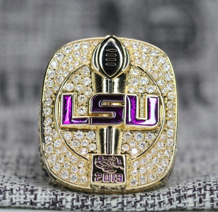 2019 Louisiana State LSU Tigers NCAA Championship ring size 11