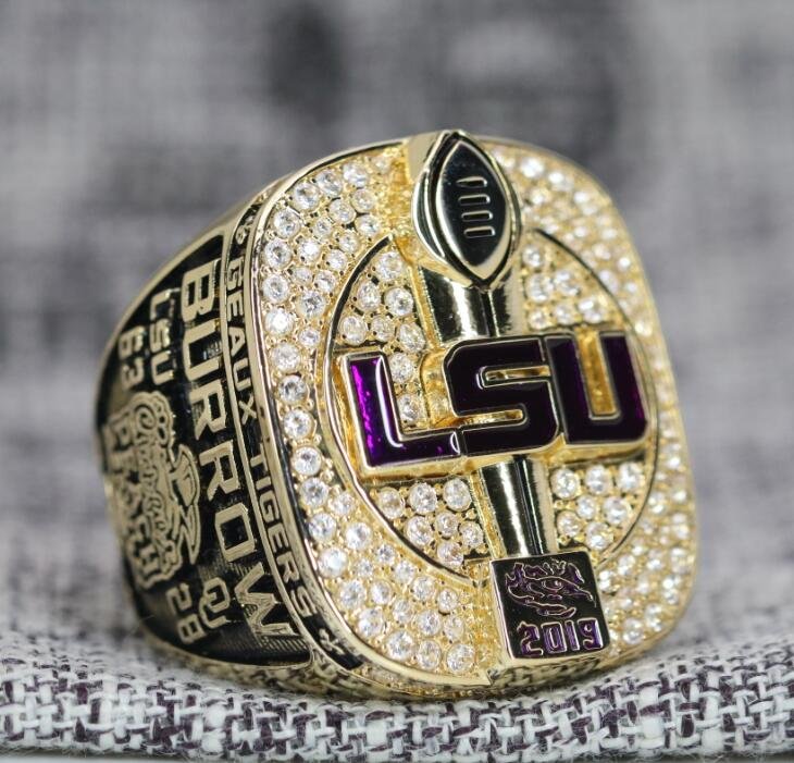 2019 Louisiana State LSU Tigers NCAA Championship ring size 11
