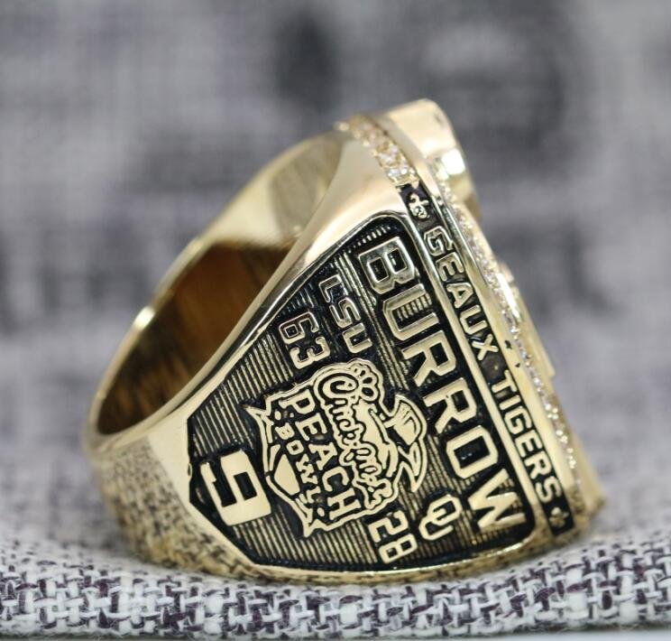2019 Louisiana State LSU Tigers NCAA Championship ring size 11