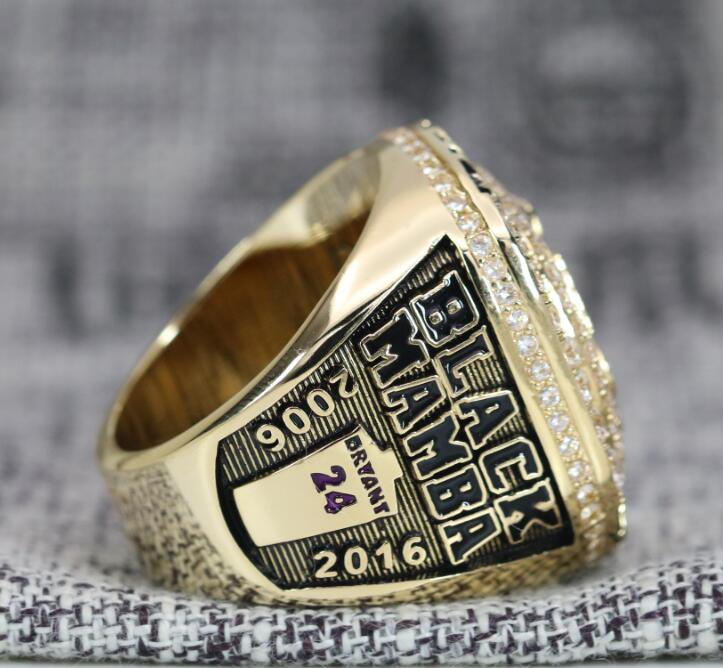 2016 Los Angeles Lakers Kobe Bryant Mamba Retirement NBA Basketball ...