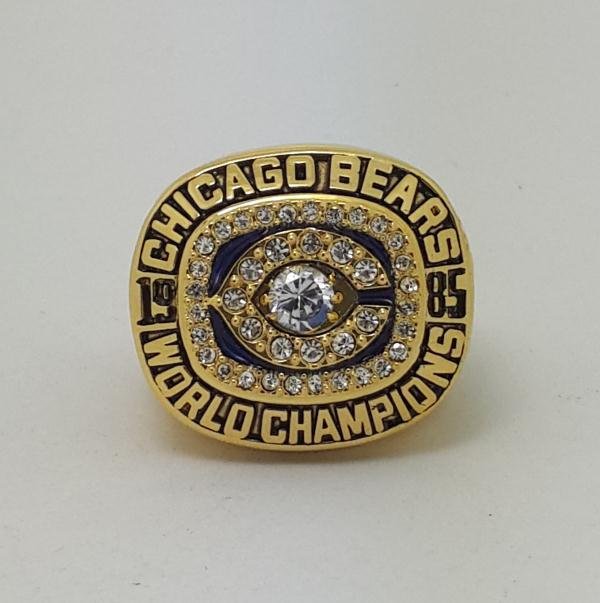 Size 9 Chicago Bears 1985 Super Bowl Championship ring