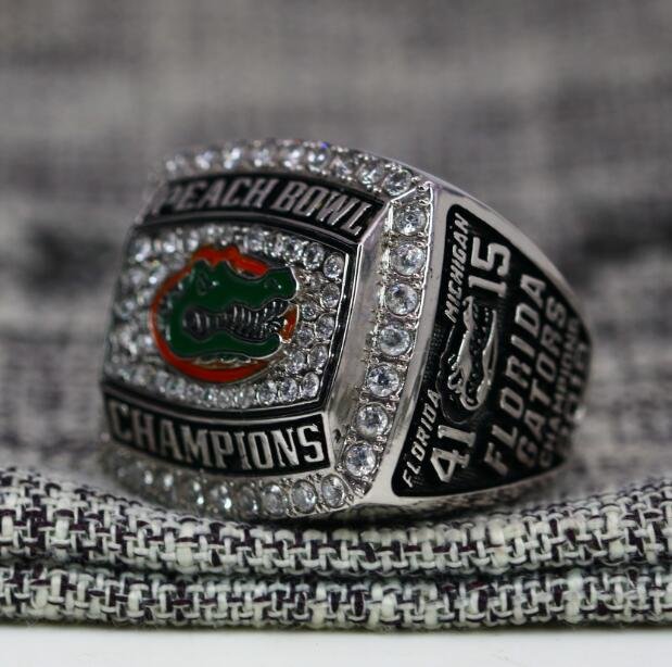 Size 14 Florida Gators 2018 Peach Bowl Championship ring