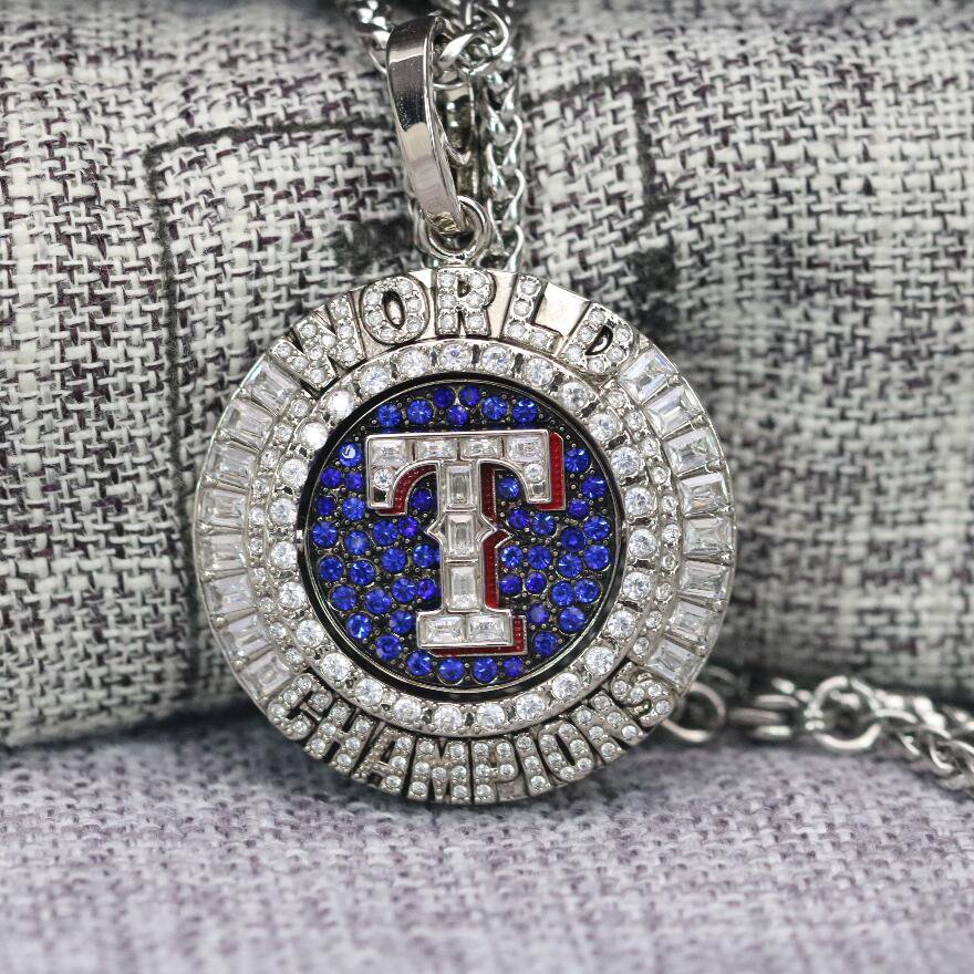 2023 Texas Rangers World Series Championship Pendant