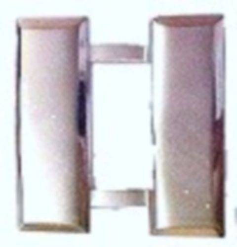 Captain Bars Fire Rescue Military Rank Insignia Pin Set Silver Plated ...