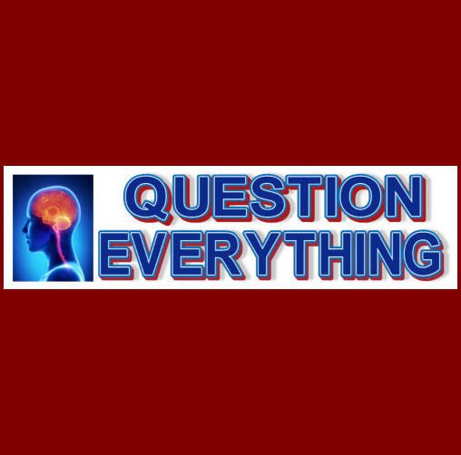 QUESTION EVERYTHING Bumper Sticker (BUY 2 GET 1 FREE)