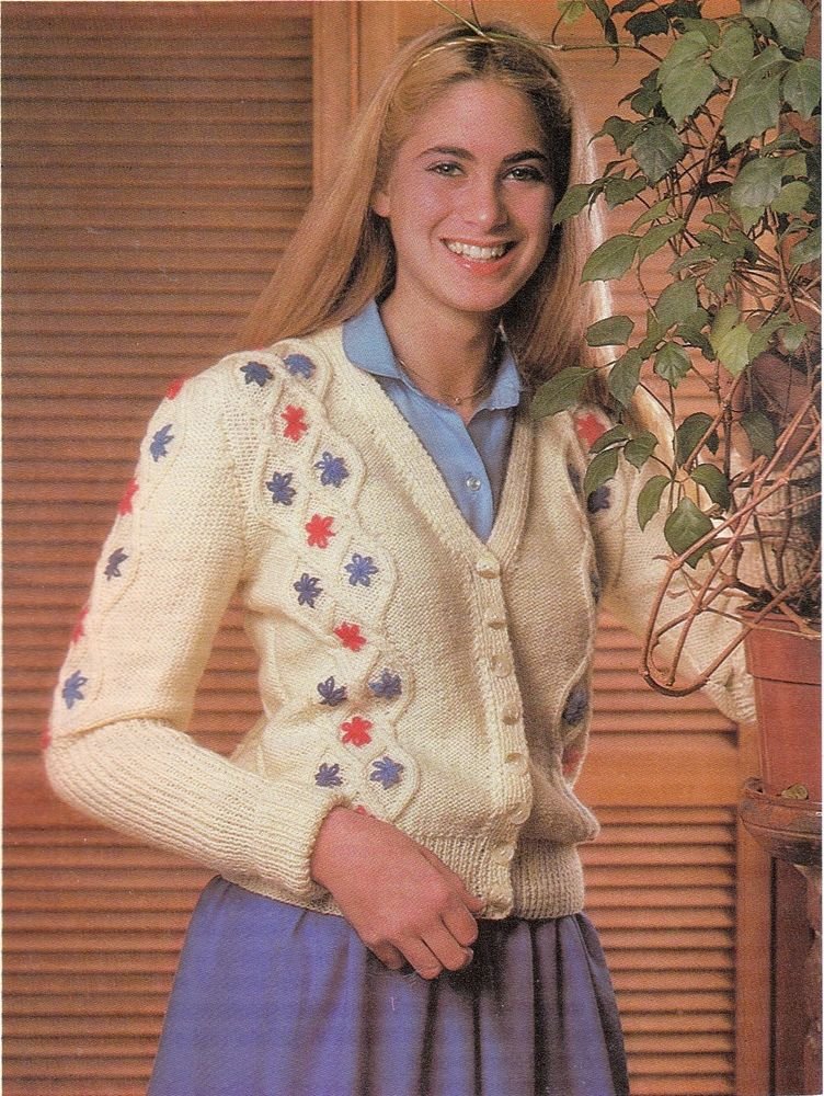Tyrolean Cardigan Pattern for Women The Knitting Collection