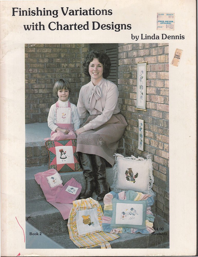 Finished Variations with Charted Designs Cross Stitch Pattern Booklet