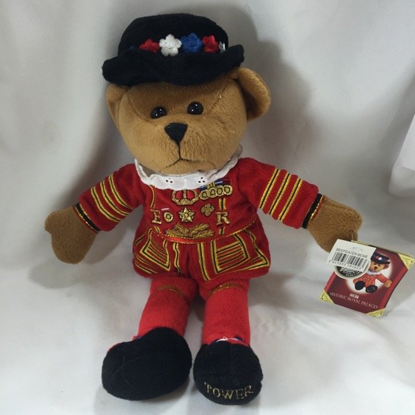 Historic Beefeater Royal Palace Plush Teddy Bear New With Tags