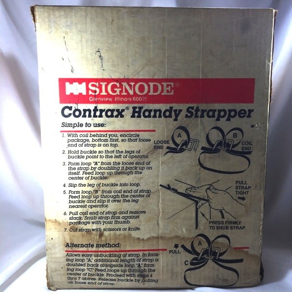 Signode Contrax Handy Strapper DLT Tension Cutter 010426