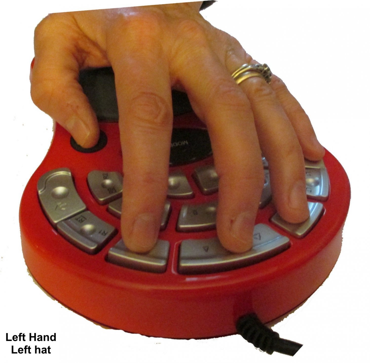 Gizpaw One Handed (Left or RIght) Game Controller for PC PS2 PS3 (XBOX ...