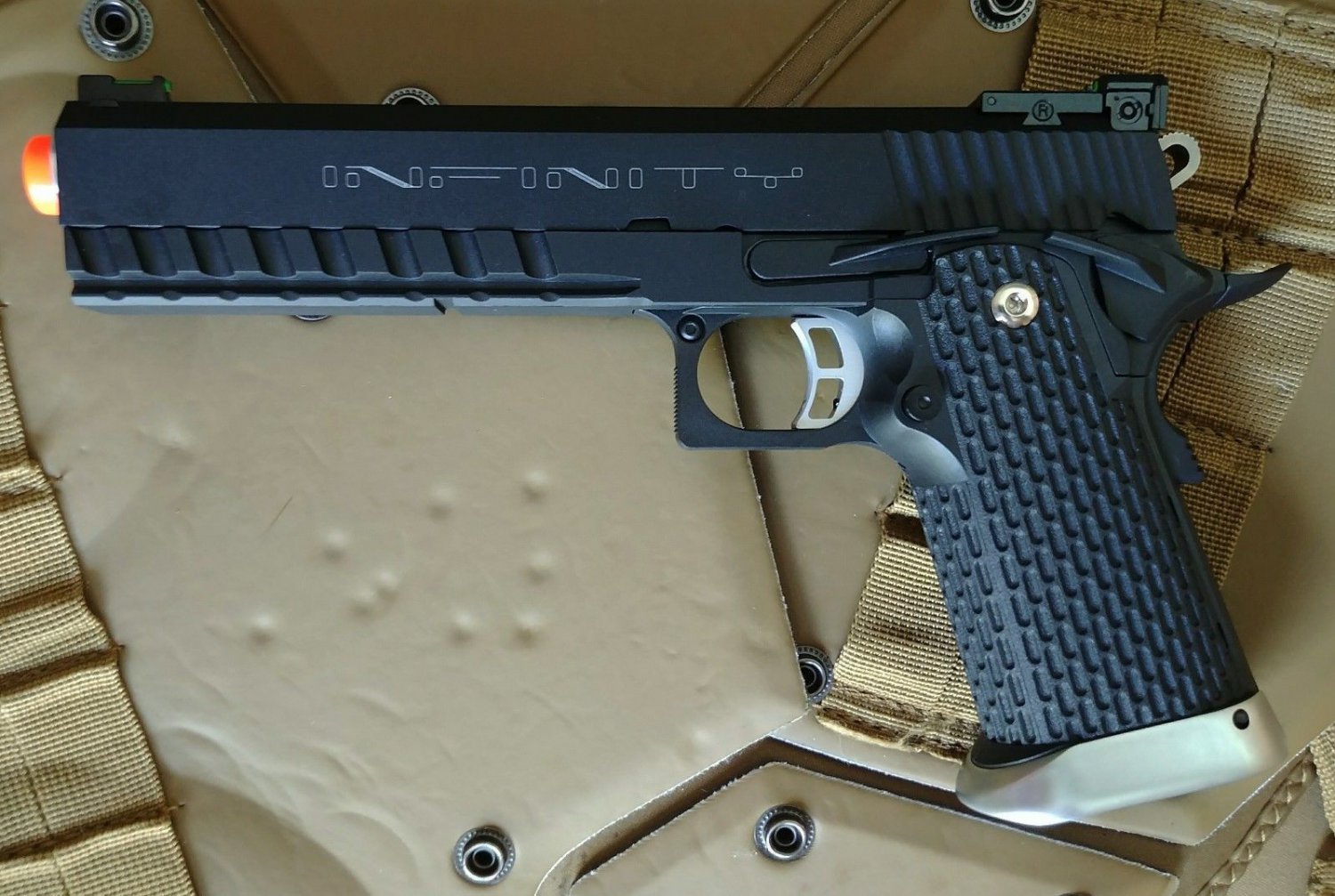 KJW CO2 gas blowback HI-CAPA GBB-616 full metal airsoft pistol hicapa ...