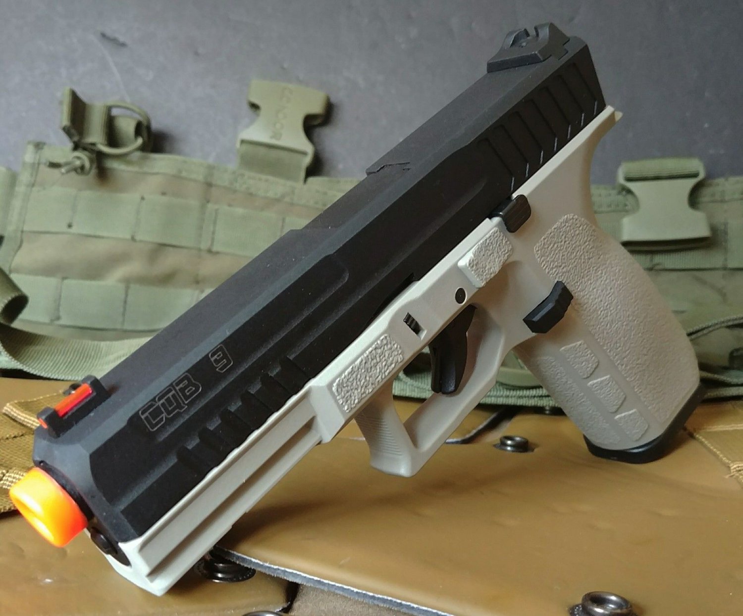 KJW CO2 blowback KP-13 full metal Urban Combat CQB9 airsoft pistol gun ...