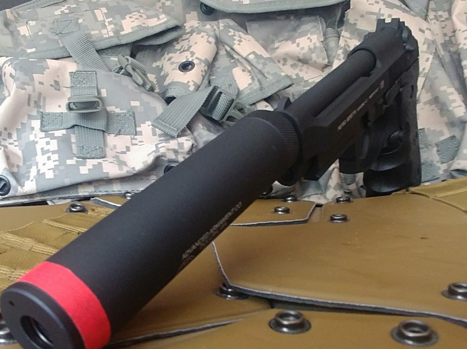 KJW M9 green gas blowback Beretta full metal airsoft pistol w barrel ...