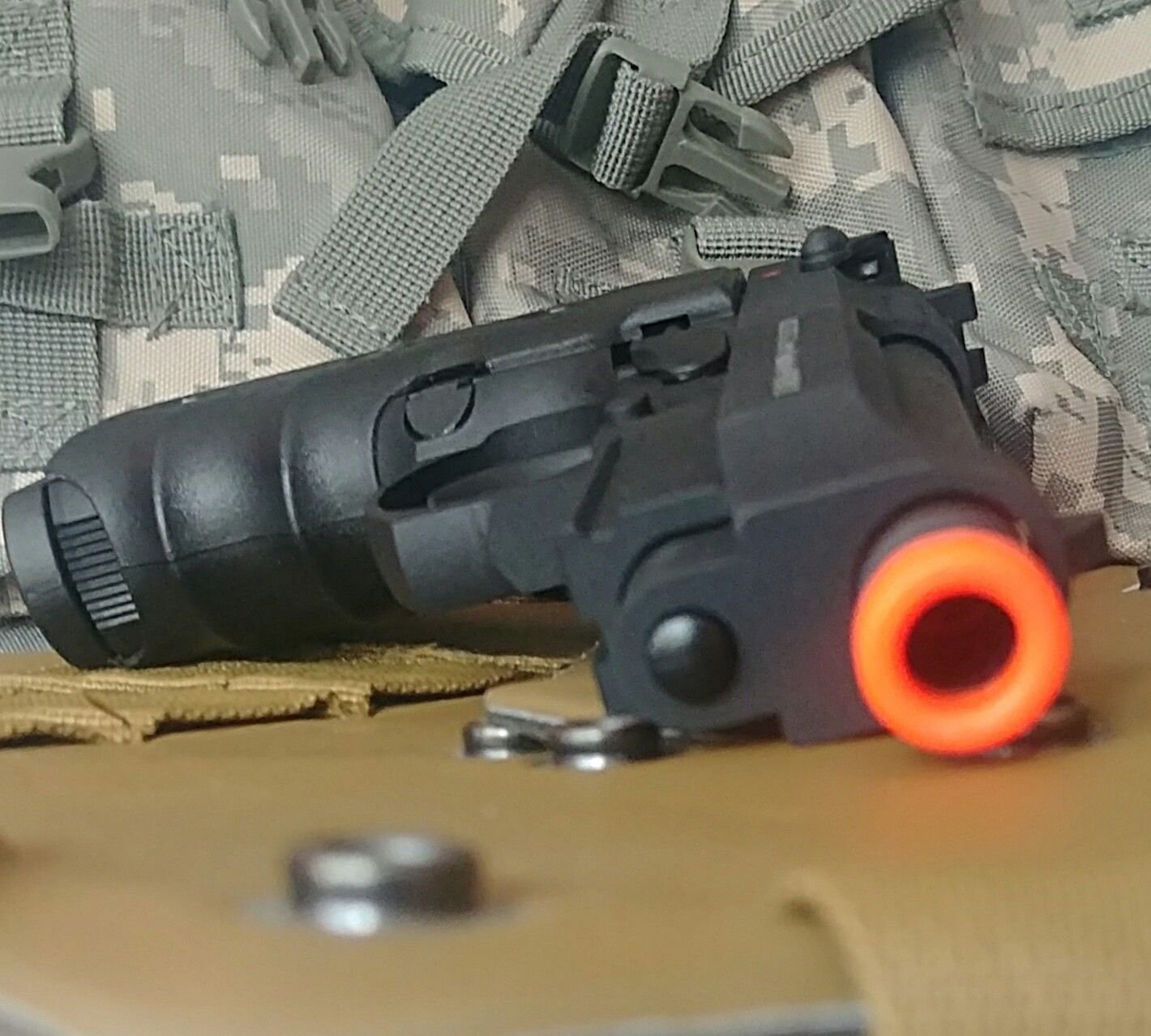 KJW M9 green gas blowback Beretta full metal airsoft pistol w barrel ...