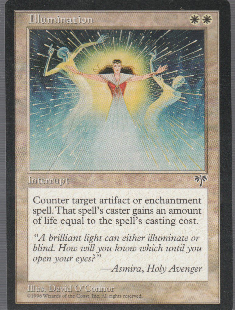 Illumination - Good - Mirage - Magic the Gathering