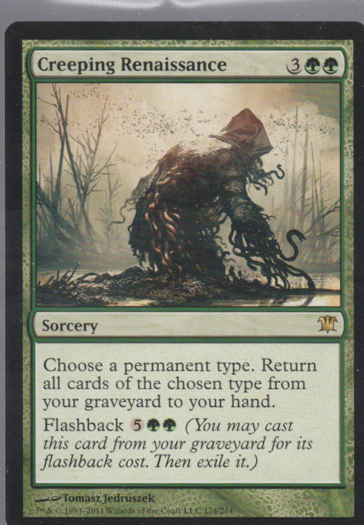Creeping Renaissance - NM - Innistrad - Magic the Gathering
