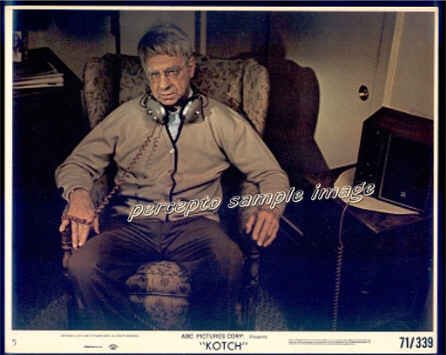 KOTCH ~ Orig '71 Color Movie Photo ~ WALTER MATTHAU