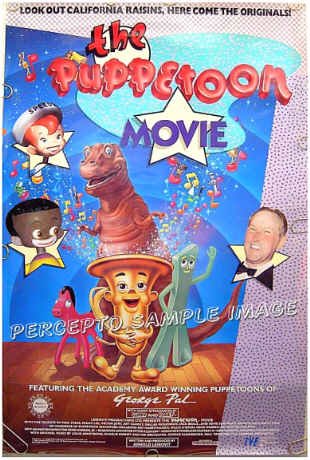 PUPPETOON MOVIE - '87 Animation Movie Poster - GUMBY / TUBBY THE TUBA ...