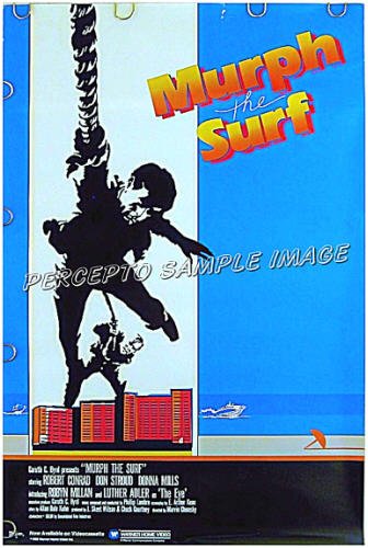 MURPH THE SURF ~ '85 Action Caper Movie Poster ~ ROBERT CONRAD / DON ...