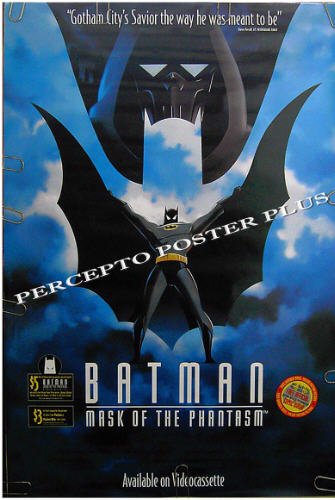 BATMAN Mask Of The Phantasm ~ '94 DC COMICS ART 1-Sheet Movie Poster ...