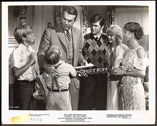 CHARLEY AND THE ANGEL ~ '73 Movie Photo ~ CLORIS LEACHMAN / FRED ...