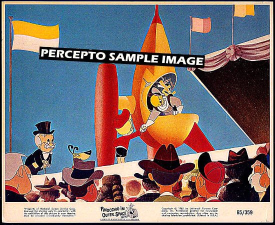 PINOCCHIO IN OUTER SPACE ~ Rare '65 Color ANIMATION ART / Cartoon Movie ...