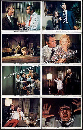 WILLARD 1971 ~ Original COMPLETE SET OF 8 Lobby Cards ~ ERNEST BORGNINE ...