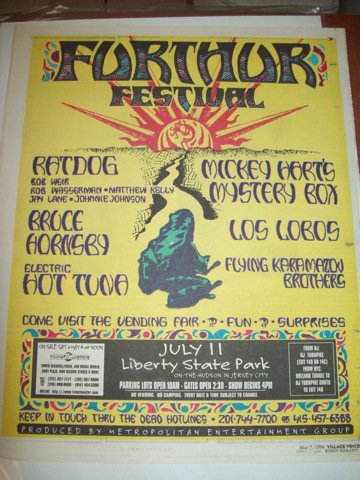 FURTHER FESTIVAL 1996 Liberty State Park NJ Full Page Newspaper Concert ...
