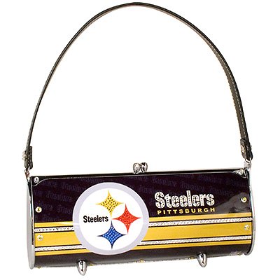Pittsburgh Steelers Littlearth Fender Flair Purse Bag Swarovski ...